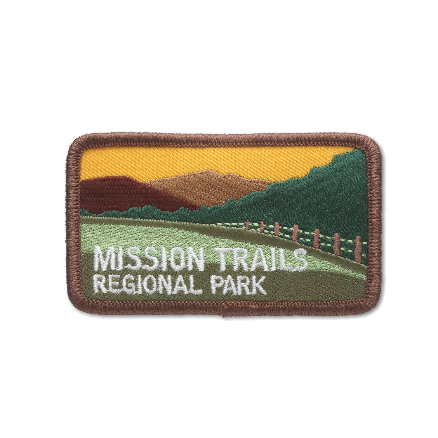 MTRP Horizon Patch - Iron on | Mission Trails Regional Park Foundation